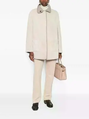 Simonette Ravizza Reversible Shearling Coat