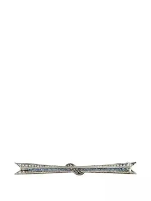 LB EXCLUSIVE Diamond And Sapphire Bow Brooch