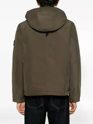 Stone Island Logo-patch Hooded Jacket