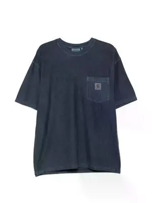 Carhartt Work In Progress Logo-patch Pocket T-shirt - Blue