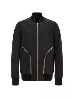 Rick Owens Heizer Flight Bomber Jacket - Black