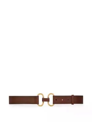 Saint Laurent Buckle-fastening Leather Belt