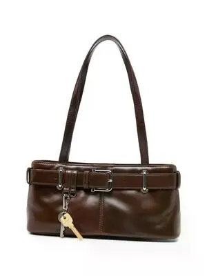 OSOI Brocle Buckled Shoulder Bag - Brown