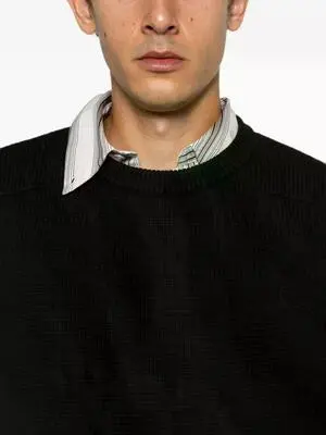Saint Laurent Ribbed-knit Long-sleeve Sweater