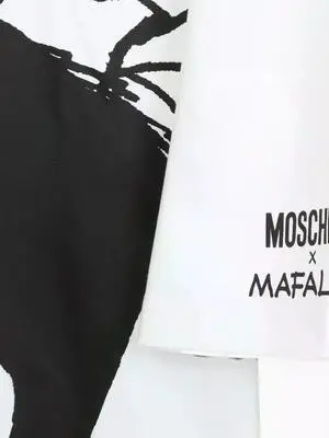 Moschino Mafalda Print T-shirt Mini Dress