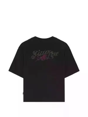 IUTER Fallen Love Graphic-print T-shirt - Black