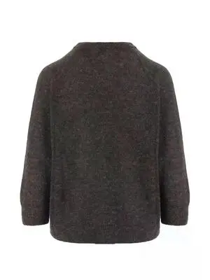 Bruno Manetti Sequin-embellished Crew Neck Sweater