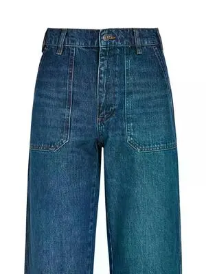 FRAME Ranger Patch-pocket Wide-leg Jeans