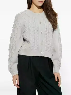 LISA YANG Winroe Cable-knit Cardigan