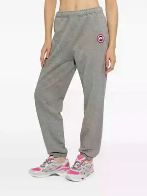 Canada Goose Logo-patch Heathered Track Pants