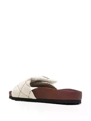 BIRKENSTOCK Quilted Canvas Sandals