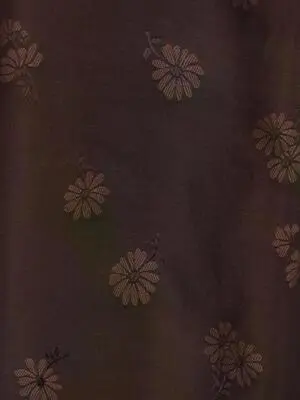 Cecilie Bahnsen Floral Jacquard Drawstring Skirt