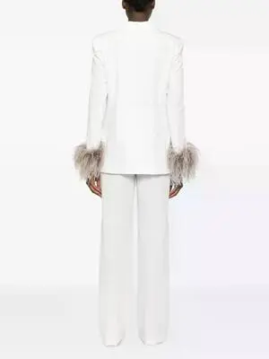 THE ARCHIVIA Feather-cuff Blazer
