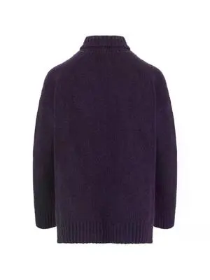 Bruno Manetti Cable-knit Turtleneck Sweater