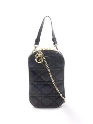 Dior 2010s Lady Two-way Mini Bag - Black