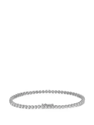 WITH LOVE Lab-grown Diamond Tennis Bracelet In 14k White Gold