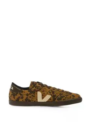 VEJA Panenka Suede Tent Black Bark Sneakers - Brown