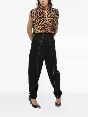 Stella McCartney Wool Double Front-zip Tailored Trousers