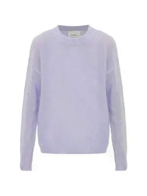 LISA YANG Lova Ribbed-trim Sweater - Purple
