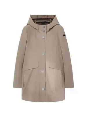 RRD Hooded Button-up Jacket - Neutrals