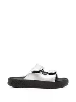 VEJA Etna Touch-strap Flat Sandals - Silver