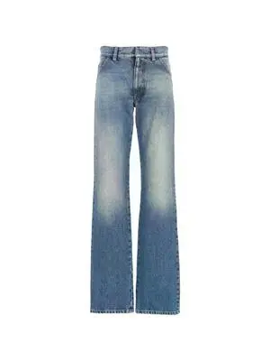MAISON MARGIELA Faded Straight-leg Jeans - Blue