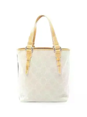 Celine 2010s Macadam Tote Bag - Neutrals
