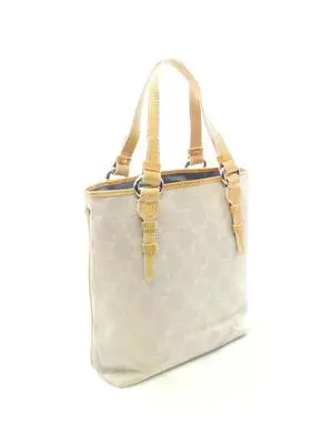 Celine Macadam Canvas Tote Bag - Neutrals