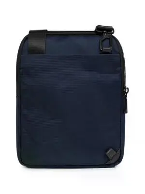 PIQUADRO Logo-embossed Crossbody Bag - Blue