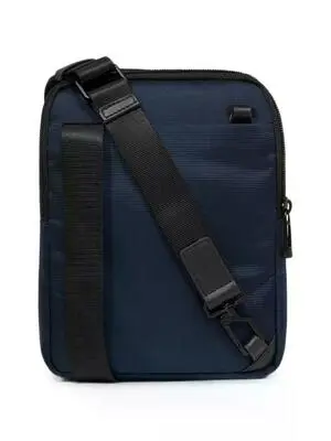 PIQUADRO Logo-embossed Crossbody Bag