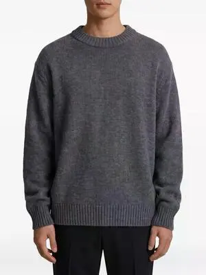 LISA YANG Kristian Crew-neck Sweater - Grey