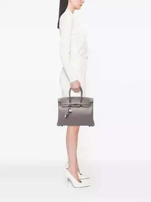 Hermès Birkin 35 Togo Leather Handbag - Brown