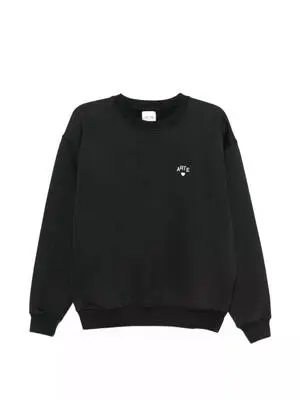 ARTE ANTWERP Logo-embroidered Sweatshirt - Black