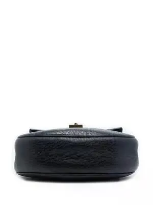Chloé Bicolor Calfskin Drew Crossbody Bag - White