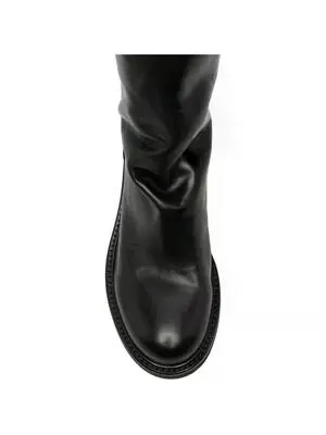 METISSE Slouchy Rear-zip Ankle Boots