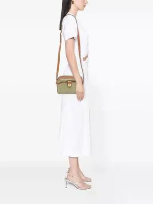 Celine 2013 Macadam Coated Canvas Crossbody Bag