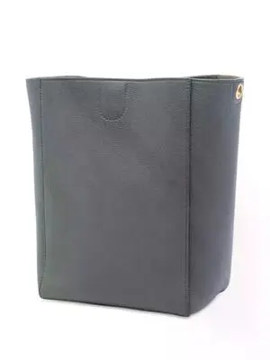Celine 2021 Small Soft Grained Calfskin Seau Sangle Bucket Bag - Grey