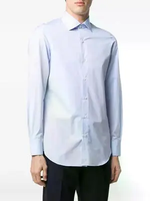 FINAMORE 1925 Long-sleeve Shirt - Blue