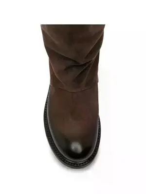 METISSE Leather Pull-on Boots