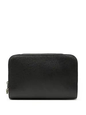 LOUIS VUITTON Taiga Leather Baikal Clutch Bag - Black