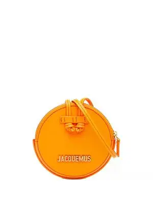 Jacquemus Le Pitchou Coin Purse On Strap Crossbody Bag - Orange