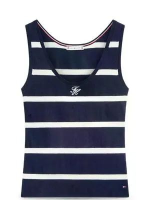 Tommy Hilfiger Striped Scoop-neck Tank Top