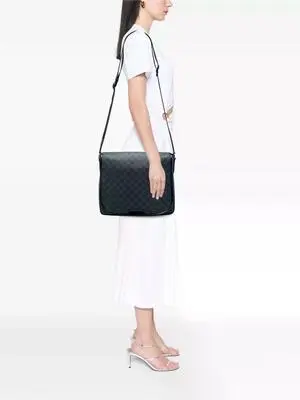 LOUIS VUITTON Damier Graphite Daniel Mm Crossbody Bag
