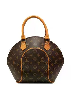 LOUIS VUITTON 2003 Monogram Ellipse Pm Handbag - Brown
