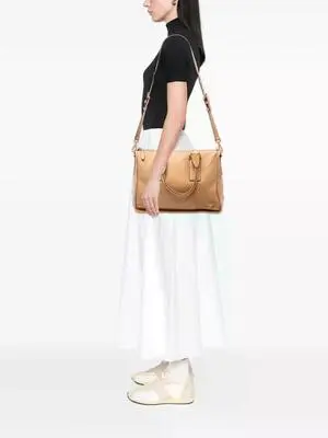 Prada 2010-2016 Soft Calf Satchel - Brown