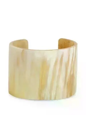 Liviana Conti Sandara Polished Cuff Bracelet - Neutrals