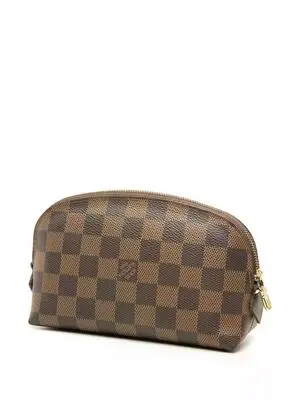 LOUIS VUITTON 2005 Damier Ebene Cosmetic Pm Pouch