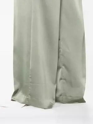 THE ARCHIVIA Co Ord Mia Ares Feather-trim Trousers Set