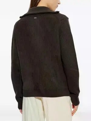 Paul & Shark Half-zip Wool Cardigan