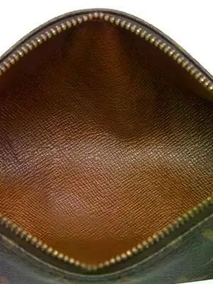 LOUIS VUITTON Monogram Papillon Pochette Handheld Bag - Brown